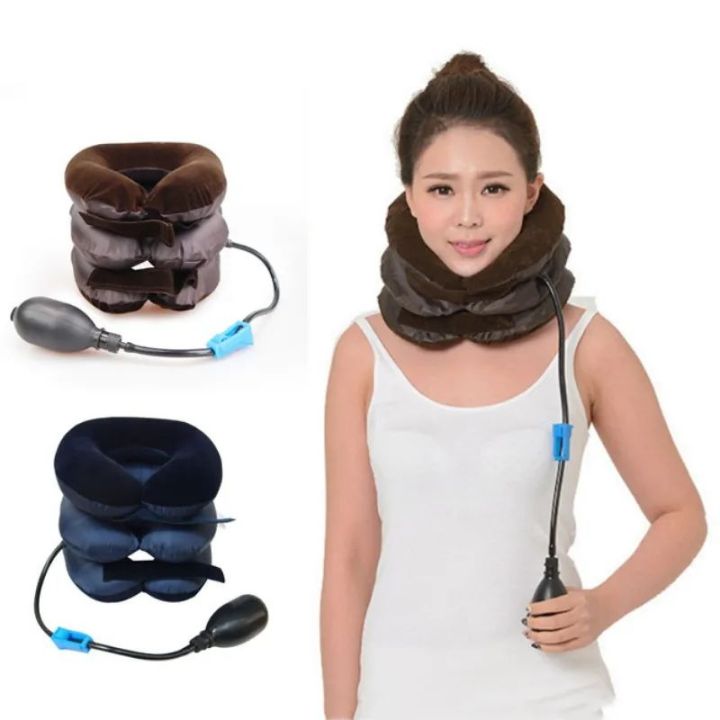 Neck Stretcher Inflatable Air Neck Traction Apparatus Device Soft Neck ...