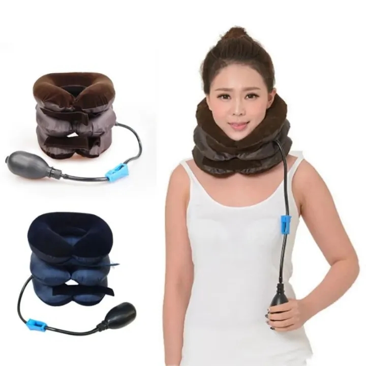 Neck Stretcher Inflatable Air Neck Traction Apparatus Device Soft Neck ...