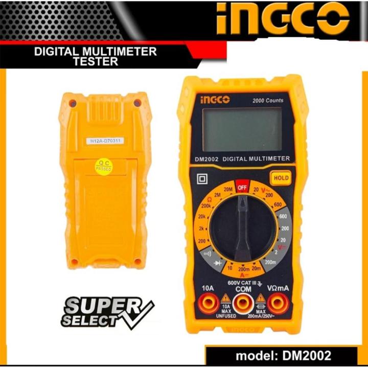 Ingco Digital Multimeter DM2002 | Daraz.pk