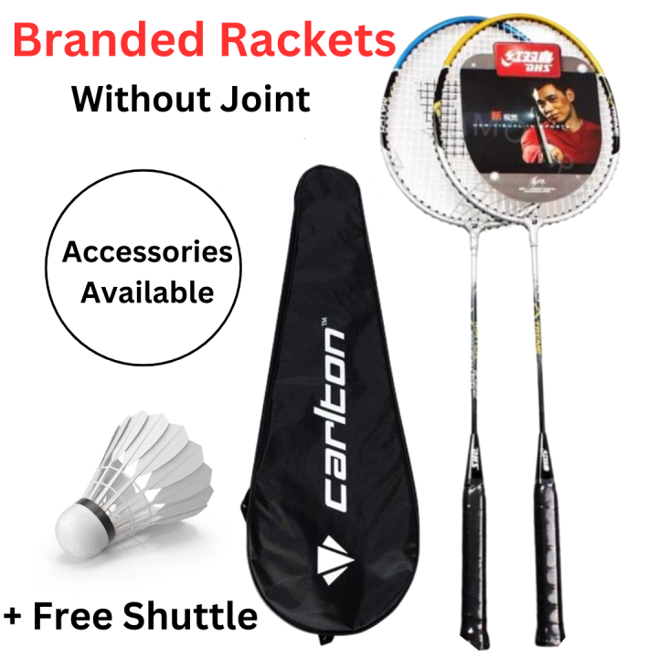 Badminton Rackets Pair of Branded Badminton Rackets for Adults | Daraz.pk
