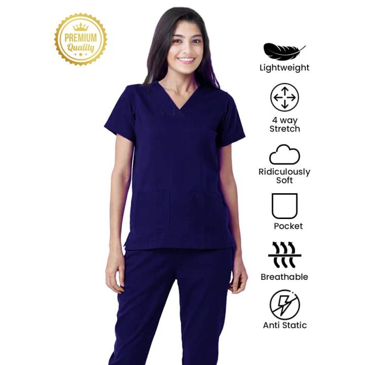 Scrub Suit For Ladies & Gents OT Kits For Doctors Outfit & Medical Staff Hospital Uniform For ...