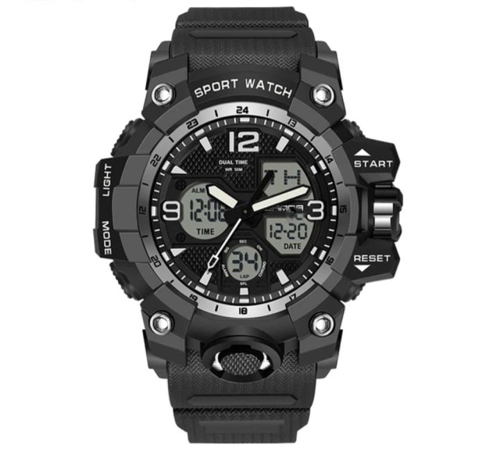 Waterproof digital sports Watches for men and boys-stainless steel ...