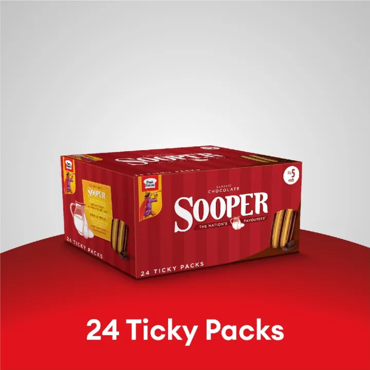 Sooper Classic Chocolate Ticky Pack | Daraz.pk