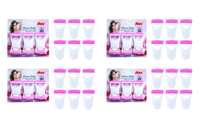 Pack of 4 Sofit/Safit/Max Shave Body Disposable Safety Razor/Razer For ...
