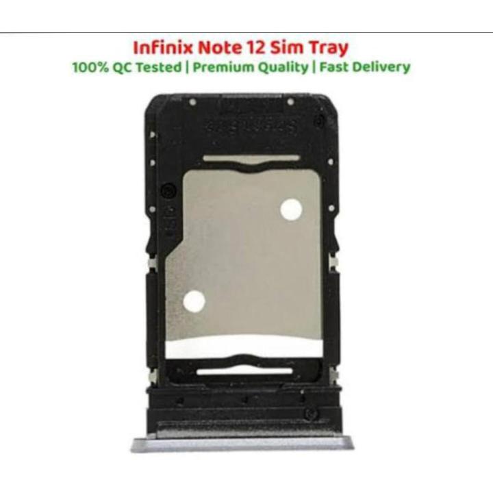 Infinix Note 12 SIM Tray Sim Jacket Sim Slot Sim Door | Daraz.pk