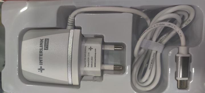 Interlink Prime C-TYPE Charger | Daraz.pk