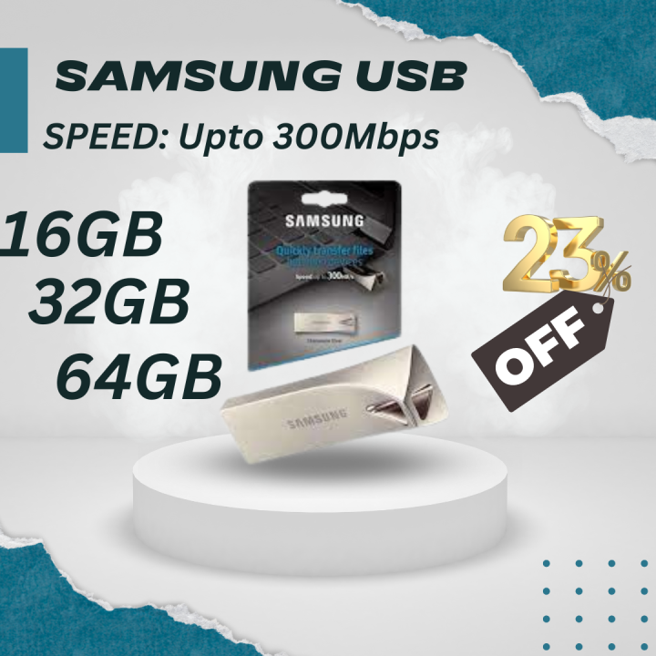 Samsung 16 GB Usb , 32 GB Usb , 64 Usb 3.0 flash drive | Daraz.pk