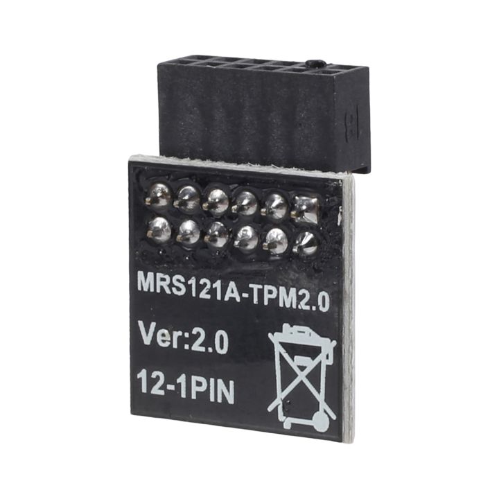 TPM 2.0 Encryption Security Module Remote Card LPC-12PIN Module | Daraz.pk