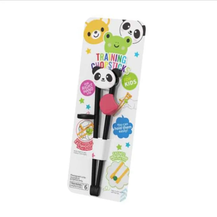 Lovely Reusable Frog Panda Animal Silicone Eating Training Tools ...