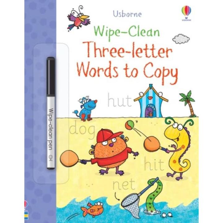 Wipe-Clean Three-Letter Words to Copy | Daraz.pk