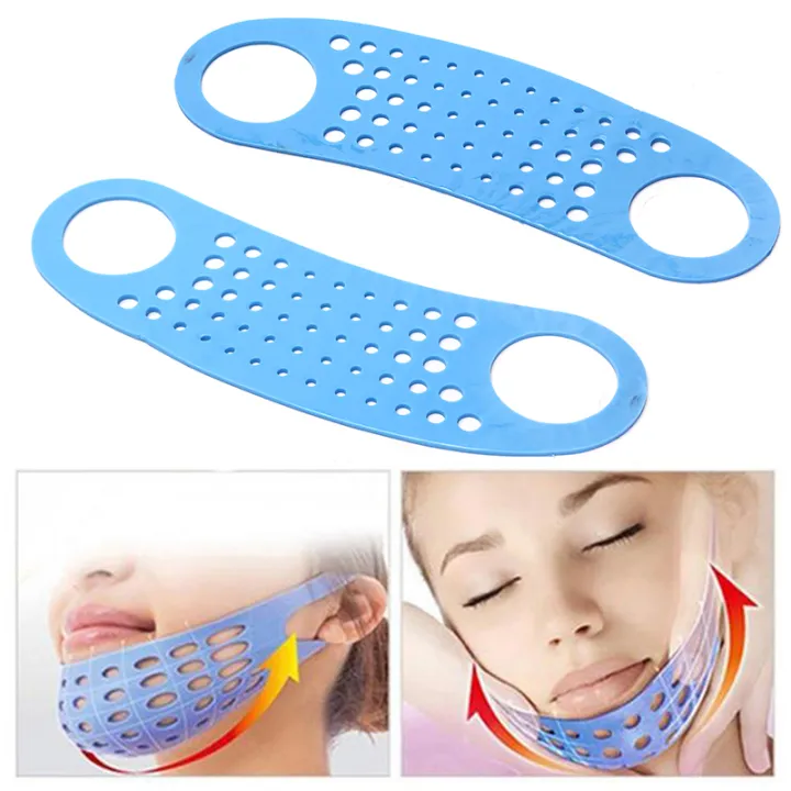 Silicone Face V Shape Slimming Bandage Double Chin Neck Stretch ...