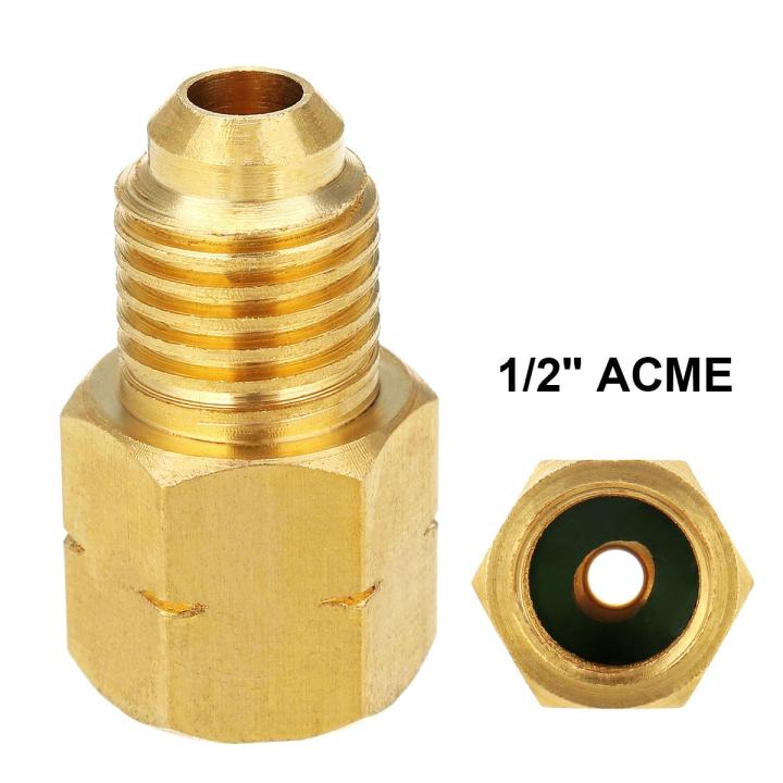 Brass Tools DIY R1234YF Hose to R134a Vacuum Pump Adapter Fitting 1/2 ...