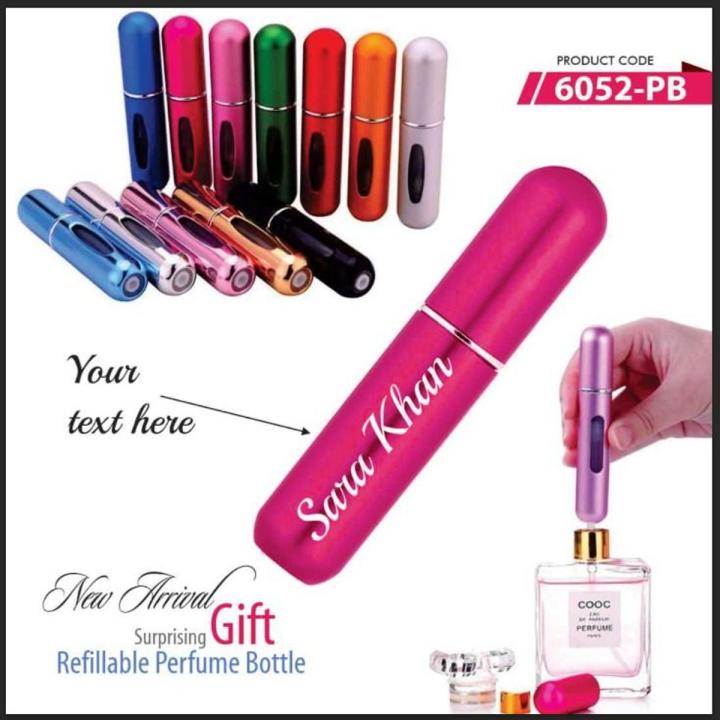 Customized Mini New Refillable Empty Perfume Bottle And Atomizer For ...