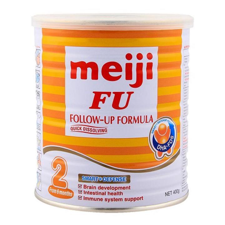 Meiji Fu Follow Up Formula Baby Milk 400gm Gram | Daraz.pk