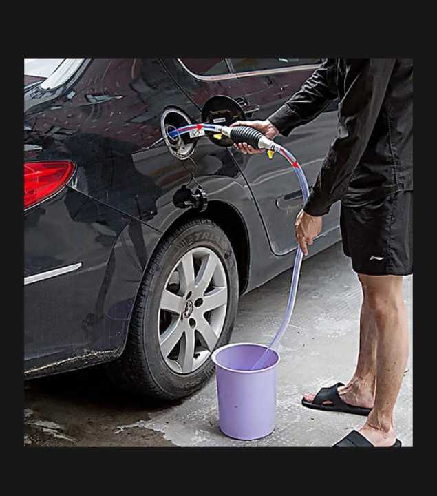 HT Manual Oil Pump PVC Car Oil Tank Suction Pipe Gasoline Suction Pipe ...