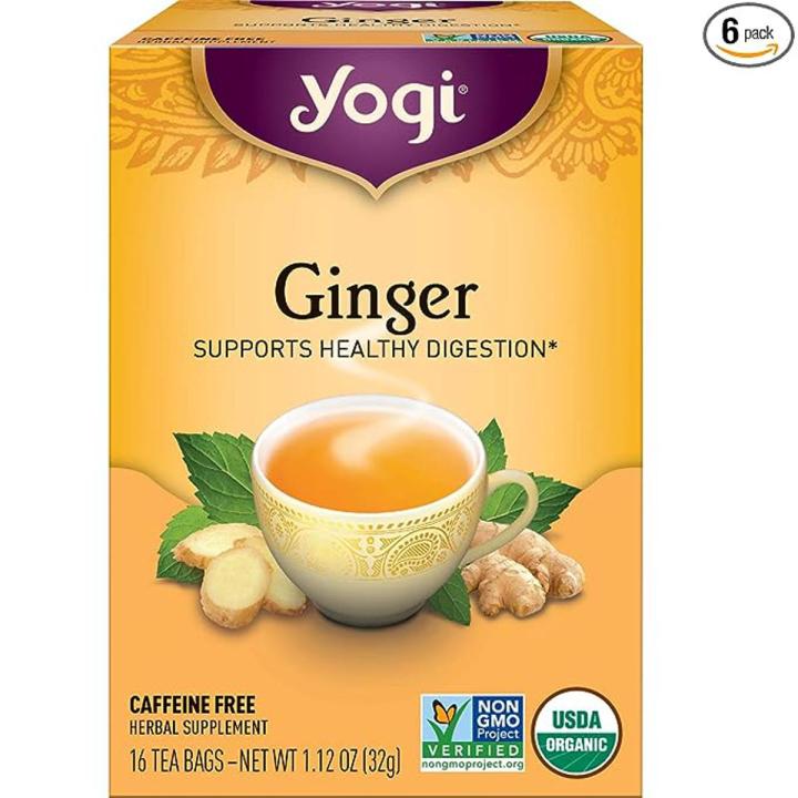 Ginger Tea Supports Healthy Digestion - Soothing and Spicy BlendOrganic ...