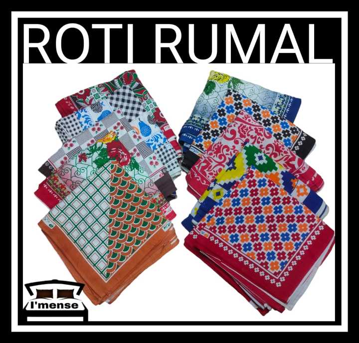 Roti Cover Big Size 2,4,6,8,pcsGood Quality Printed 23x23 Inches Roti ...