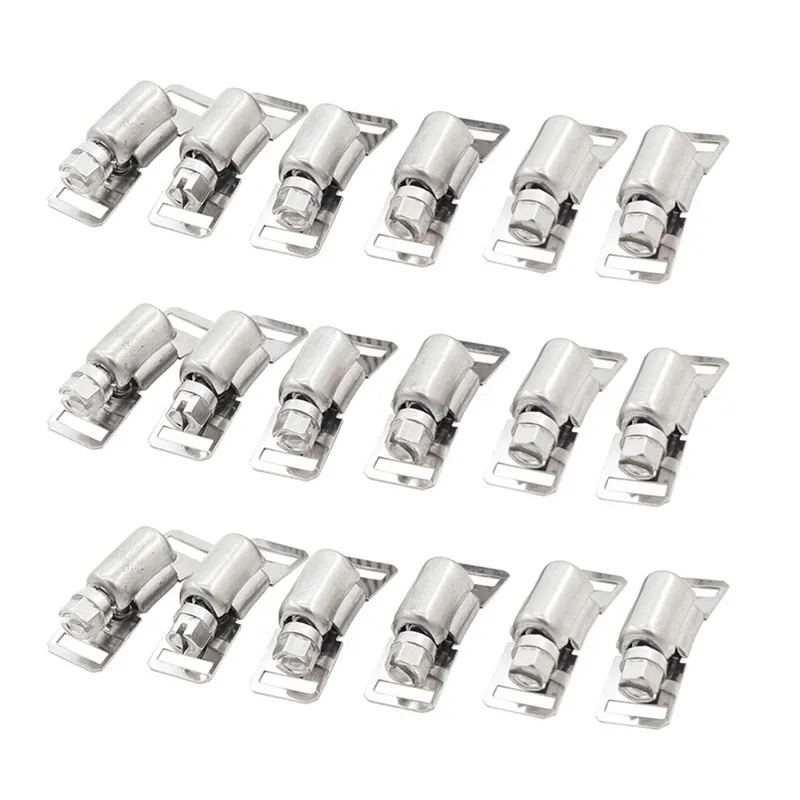 Stainless Steel Worm Clamp Fasteners 304 Clamps Head Buckle for ...