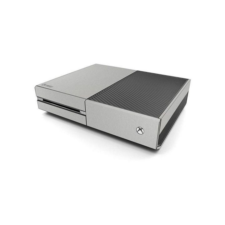 XBOX ONE Silver Brushed Metal Texture Skin | Daraz.pk