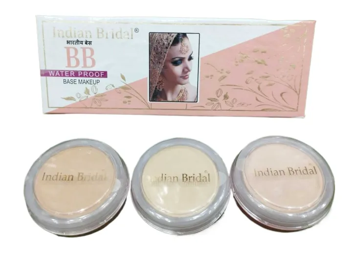 Makeup Base - Indian Bridal BB Special Formula Waterproof Long Lasting ...