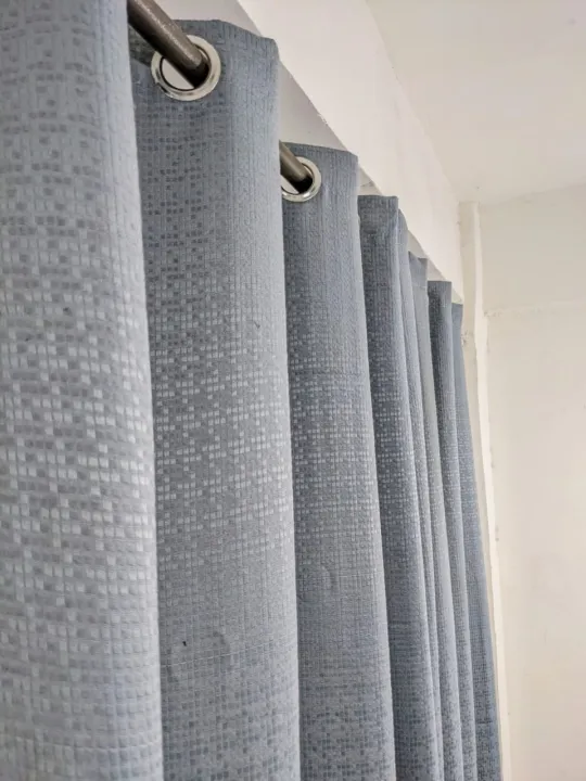 Export Plain Texture Ready Made Curtains For Your Bedroom,Window,home ...