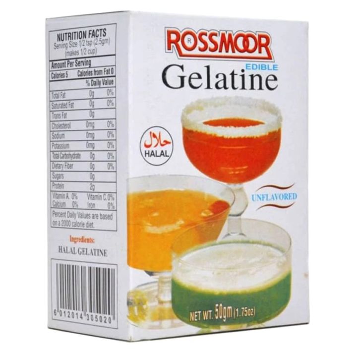 ROSSMOOR GELATINE Powder 50 GM | Daraz.pk