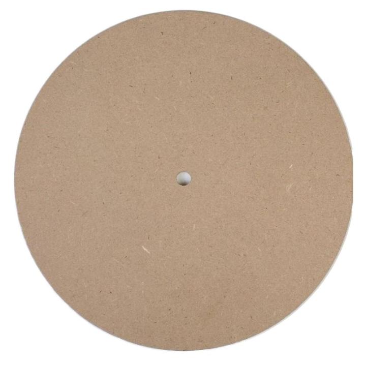 18 Inches MDF Wooden Base for Resin Clock Craft Round Shape for DIY ...