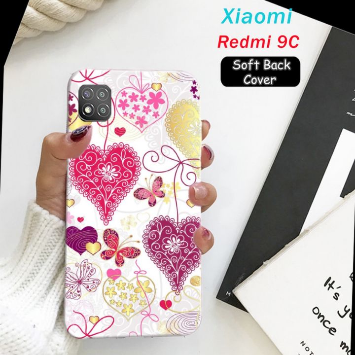 Xiaomi Redmi 9C Pouch Cover - Love Soft Cover Case | Daraz.pk