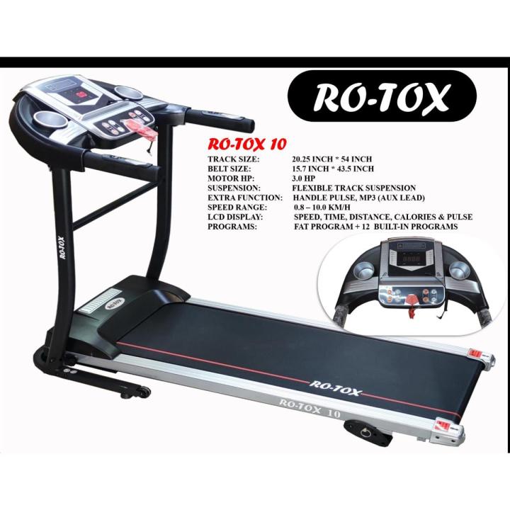 Treadmill Rotox 10 Running Machine | Daraz.pk