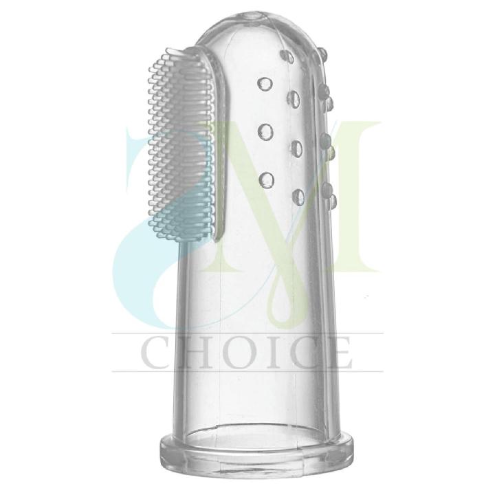 SM Choice Silicone Baby Finger Tooth Brush - Infant & Toddles Teeth ...