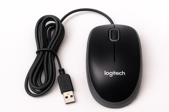 Logitech M90 USB Wired Optical Mouse – Plug & Play, 1000 DPI Precision ...