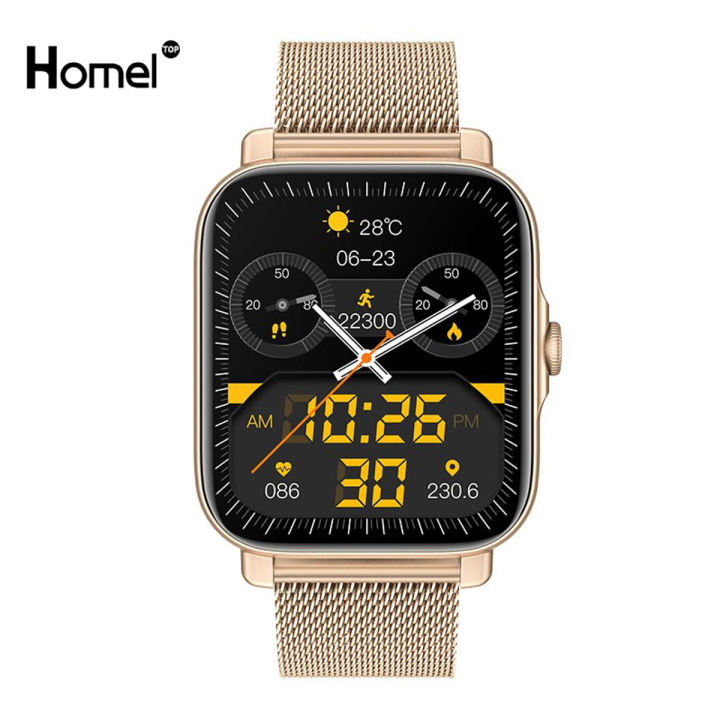 Homel GT30 1.69‘’ Full Touch Screen Smart Watch Bluetooth Call Heart ...