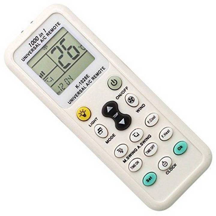 Universal Remote AC Split & Inverted with LCD 1000 In 1 | Daraz.pk