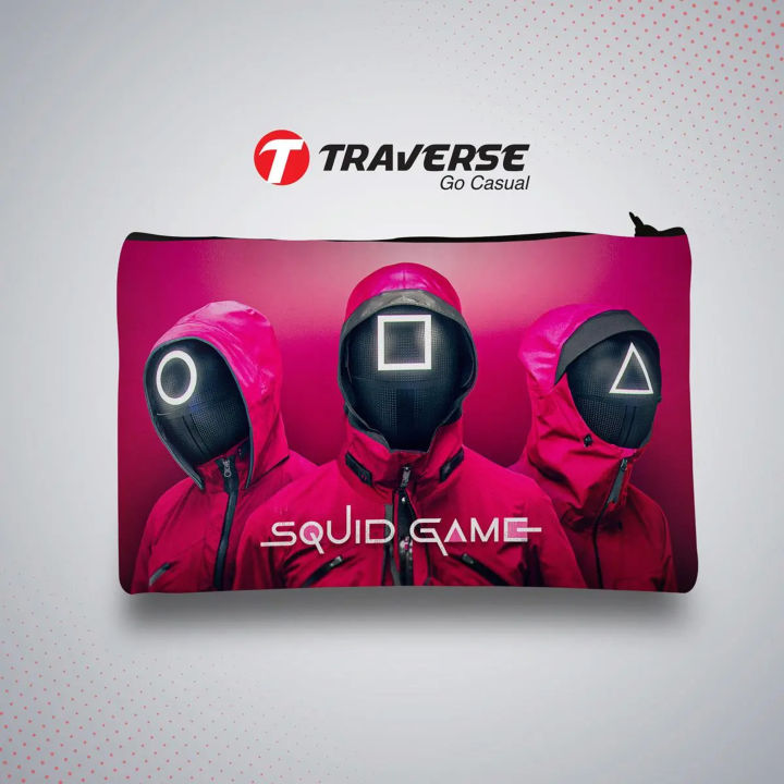 Traverse Squid Game Pencil Pouch (Digitally printed on Cloth) | Daraz.pk