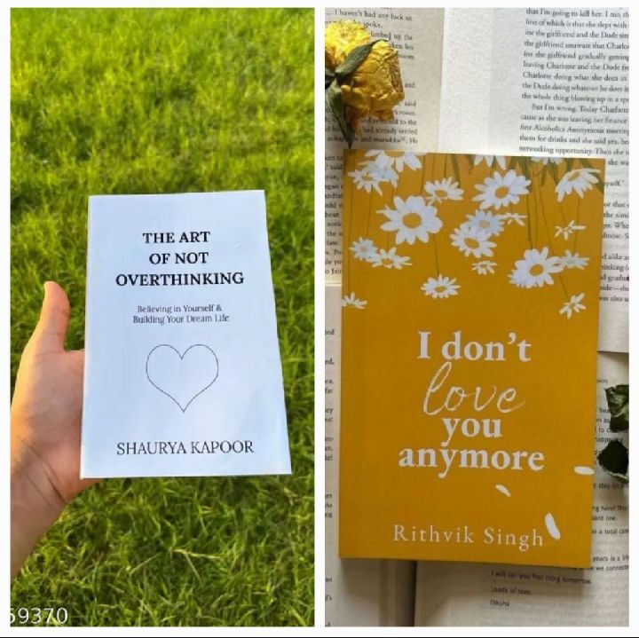 The Art of not overthinking book by shaurya kapoor/ i don't love you ...