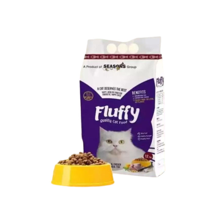 FLUFFY CAT FOOD 1.2KG | Daraz.pk