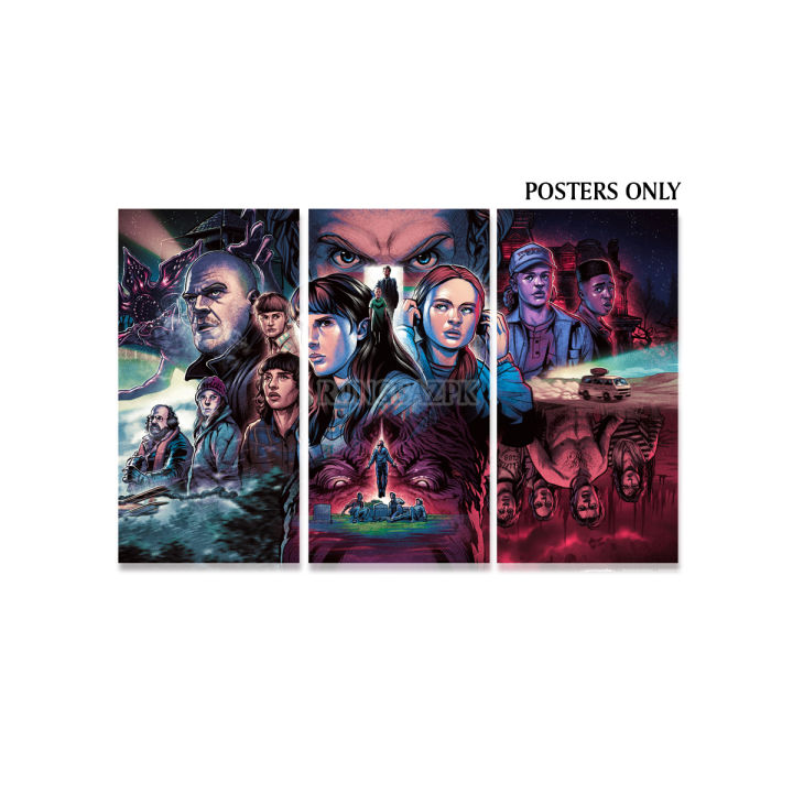 Strangerthings Poster for stranger things fans | Daraz.pk