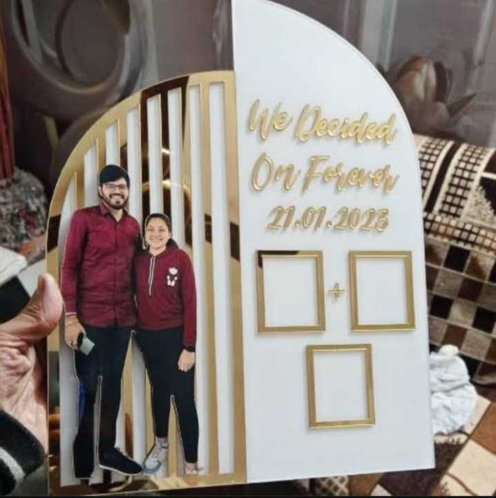 Nikah thumb board /frame customized wedding frame and birthday gift ...