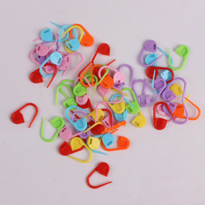 1000 colored marker buckles DIY yarn weaving tools safety small plastic ...