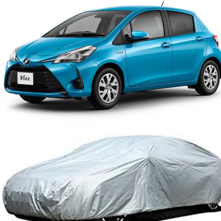 Toyota Vitz all model Top Cover Double Coating material with dust and ...