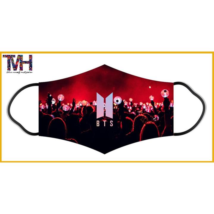 TMH - BTS Kids Boys Girls Solid Anti Dust Mask - Imported Fashion Mask ...