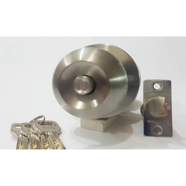 Round Knob Lock Stainless Steel - Door Lock - 9800 | Daraz.pk