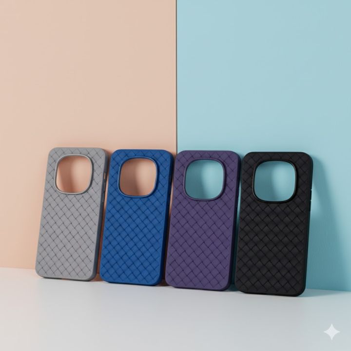 Xiaomi Redmi Note 15 Pro Modern Cube Relief Soft Case Flexible Silicone ...