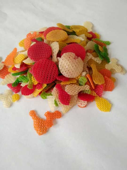 3D Fryums Best Mix Fryums Ready-to-Fry Papad Snacks Food pappad Pack of ...