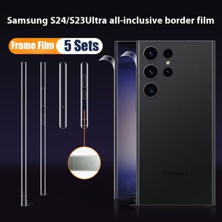 5 Sets Frame Hydrogel Film Side Protector Side Skin Clear Border ...
