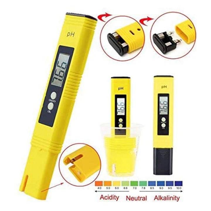 PH Meter Tester Digital PH Meter 0.01 PH Water Quality Test Digital ...