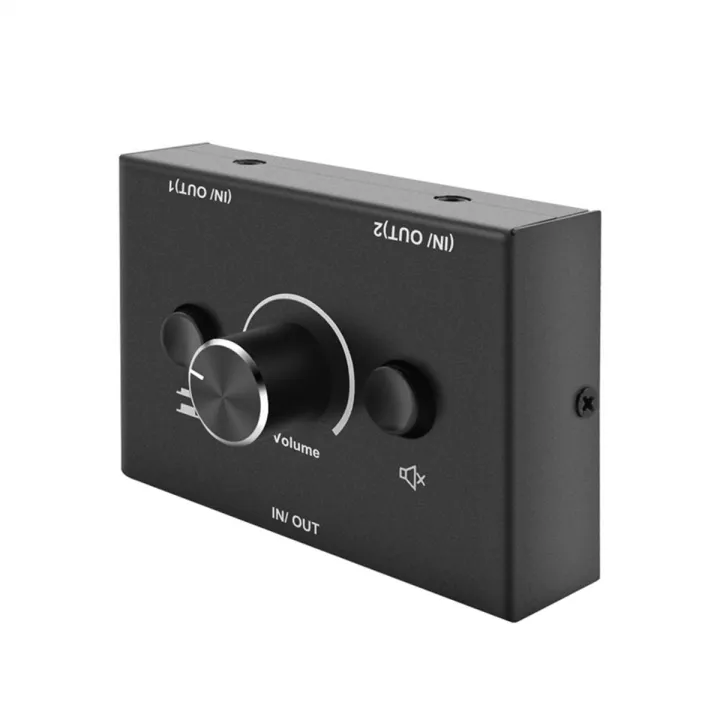 3 5mm 2 Input 1 Output 1 Input 2 Output Audio Switcher Audio Splitter Switcher Audio Switcher