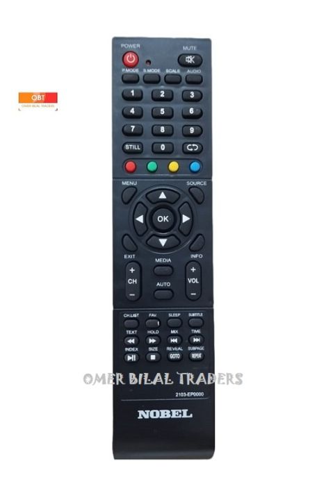 Nobel LED TV Remote Control Model 2103 | Daraz.pk