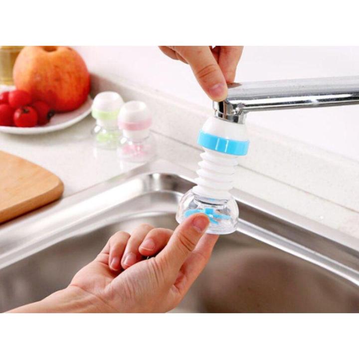 360 Degree Turbo Water Saving Tap, Anti Splash Tap, Fan Faucet Sprayer ...