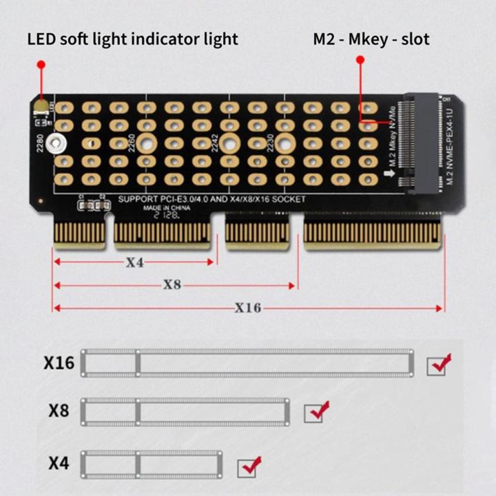 【All Of Me】M2 Adapter Card M2 SSD NVME PCIE X4 Riser Card | Daraz.pk